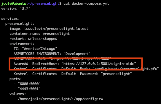 Unable to run Docker container · Issue #325 · isaacrlevin/presencelight · GitHub