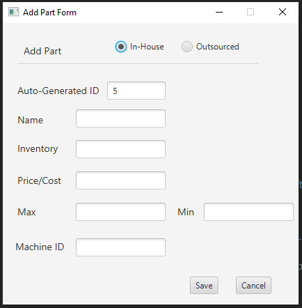 GitHub - lvinyard/Inventory-Management-System-C482: This project is a ...