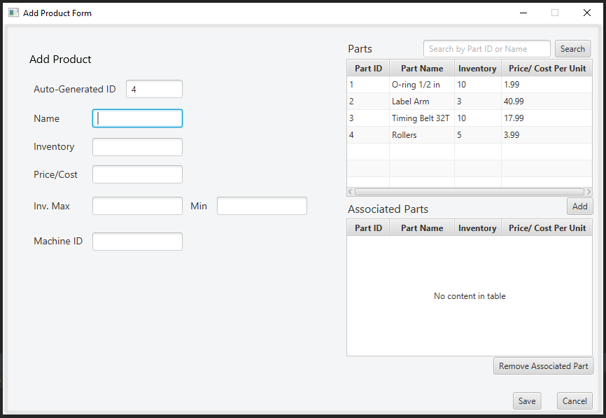 GitHub - lvinyard/Inventory-Management-System-C482: This project is a ... GitHub - lvinyard/Inventory-Management-System-C482: This project is a ...