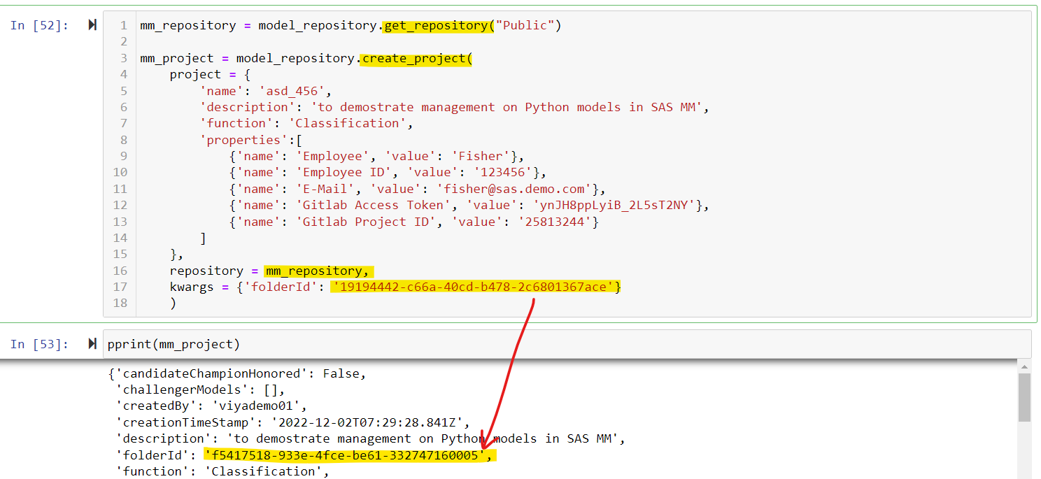 An Issue On The Usage Of Create Project Method · Issue 141 · Sassoftware Python Sasctl · Github