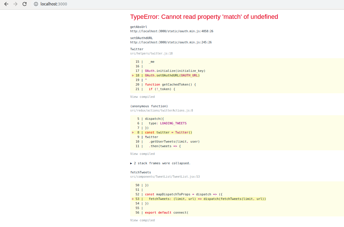 Error when run the project · Issue #453 · scorelab/fact-bounty · GitHub
