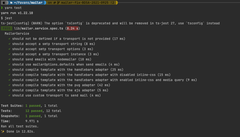 Security vulnerability #BDSA-2021-0925 raised in this package · Issue #549 · nest-modules/mailer ...