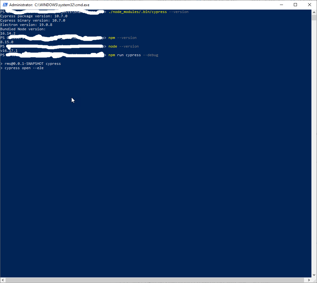 White Page After Run Cypress · Issue 25425 · Cypress Io Cypress · Github