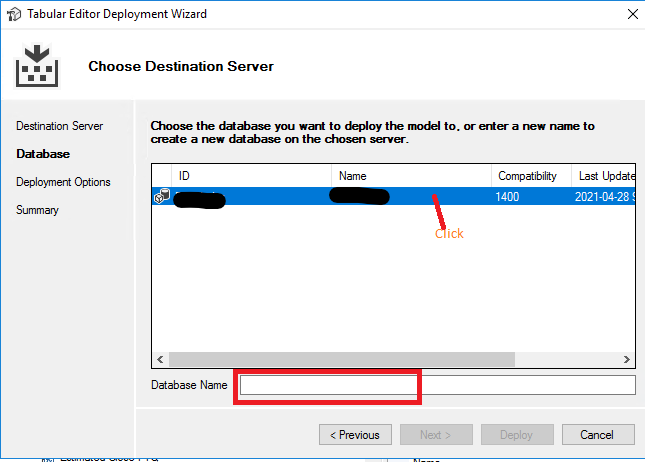 database name field is not automatically pre-selected · Issue #837 · TabularEditor/TabularEditor ...
