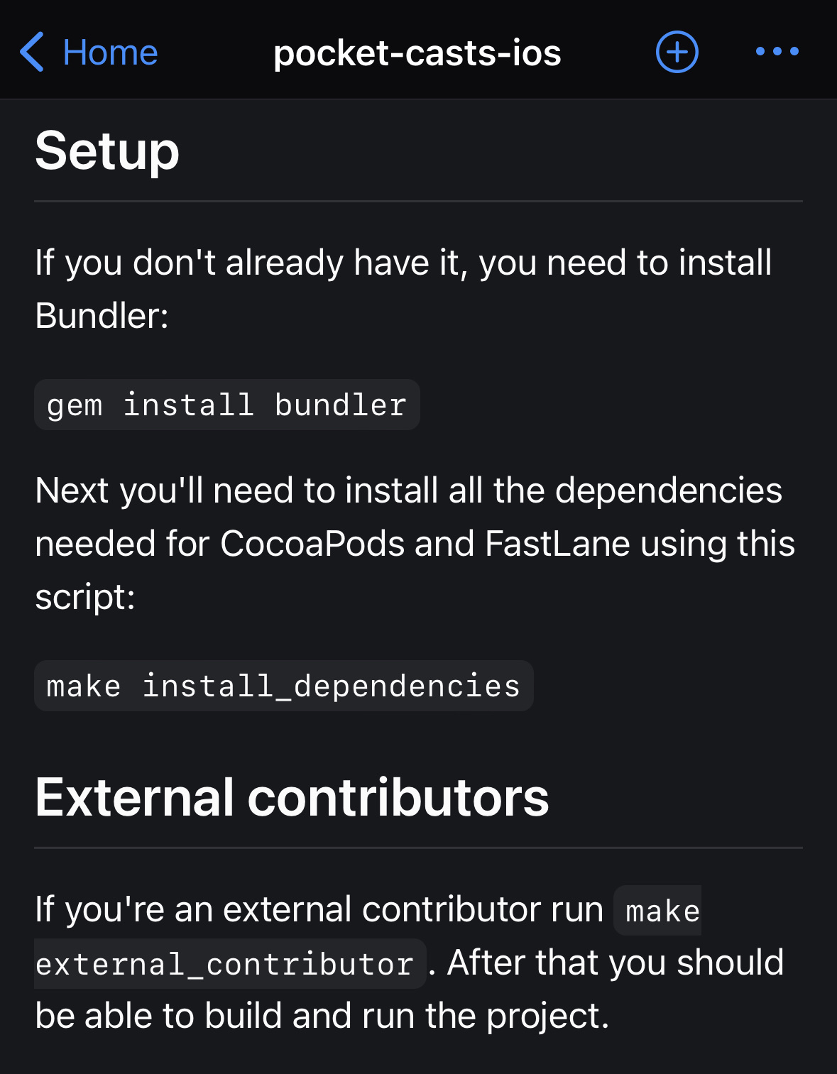 Requires detailed deployment documentation · Issue #546 · Automattic/pocket-casts-ios · GitHub