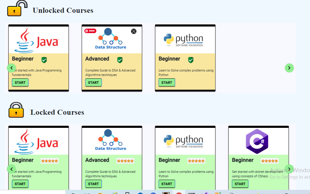 not loading the items initially, In order to load I need to change the resolution of browser ...