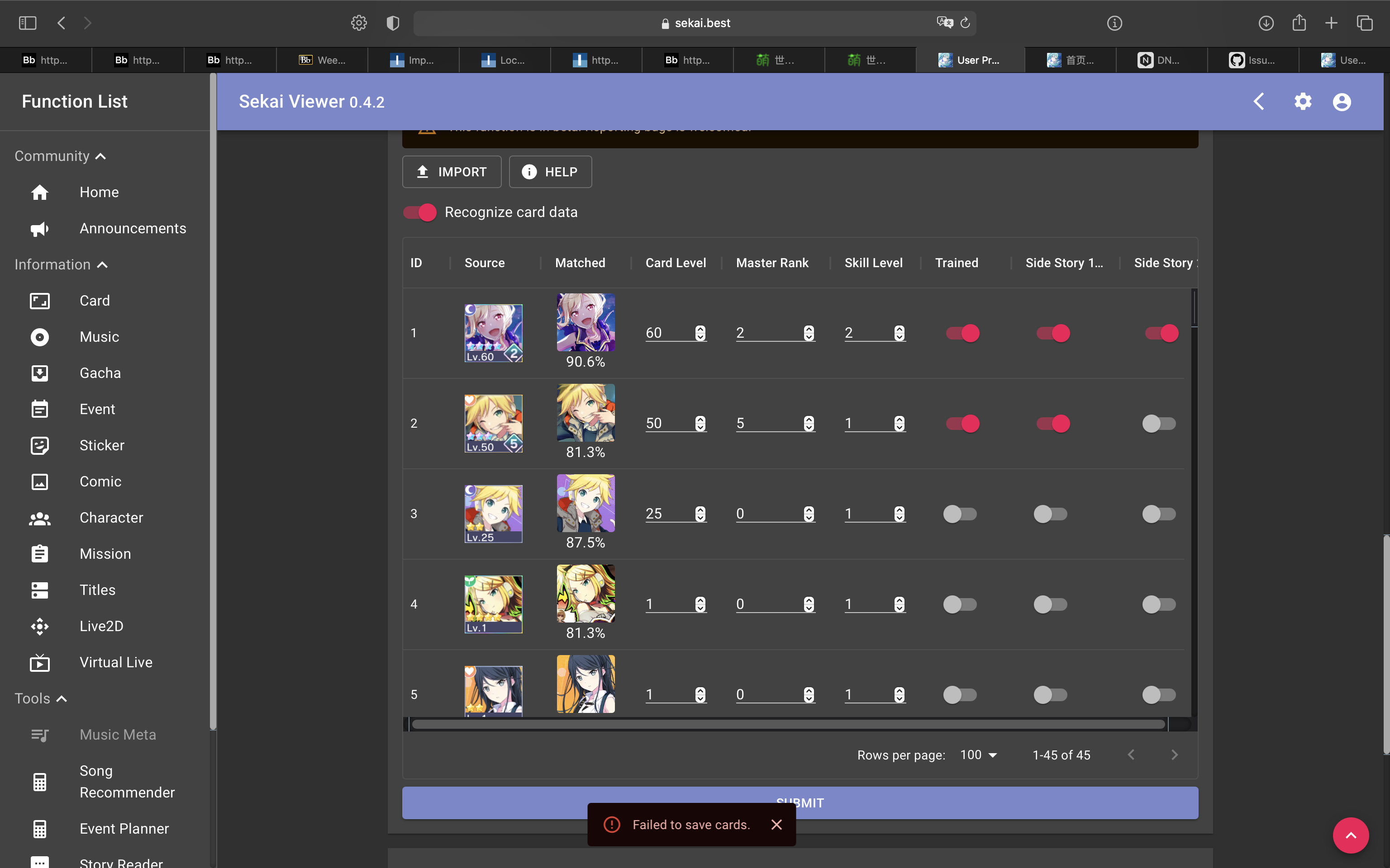[BUG] Cloud related functions seem broken · Issue #324 · Sekai-World/sekai-viewer · GitHub