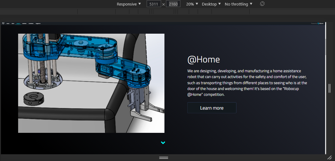 [HotFix] Projects responsivity · Issue #119 · RoBorregos/roborregos-web · GitHub