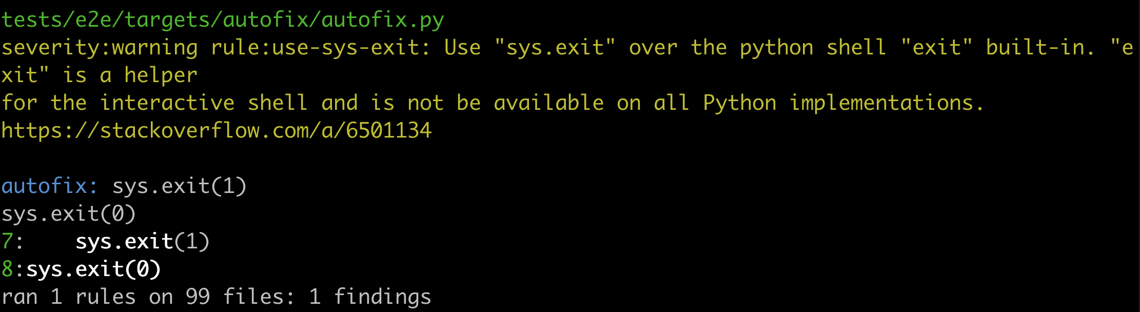 Multiline auto-fix indentation is wrong · Issue #3070 · semgrep/semgrep · GitHub