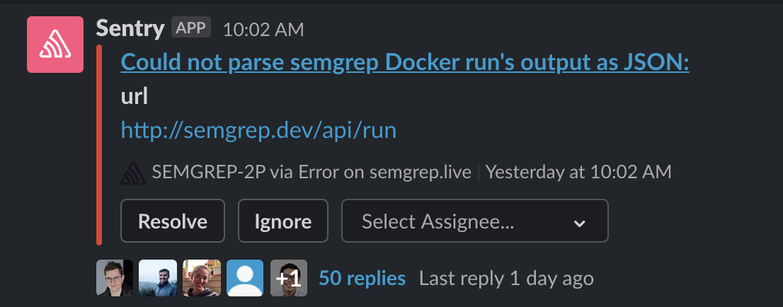 Semgrep output not parsable as JSON · Issue #1630 · semgrep/semgrep · GitHub