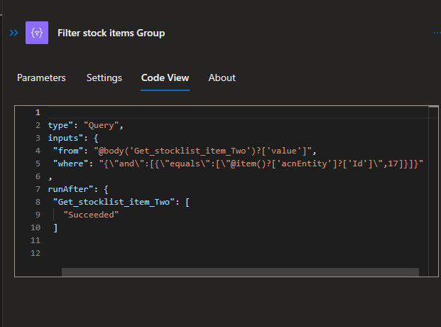 `filter Array` Operation Not Loading Not Validating · Issue 1523 · Azurelogicappsux · Github
