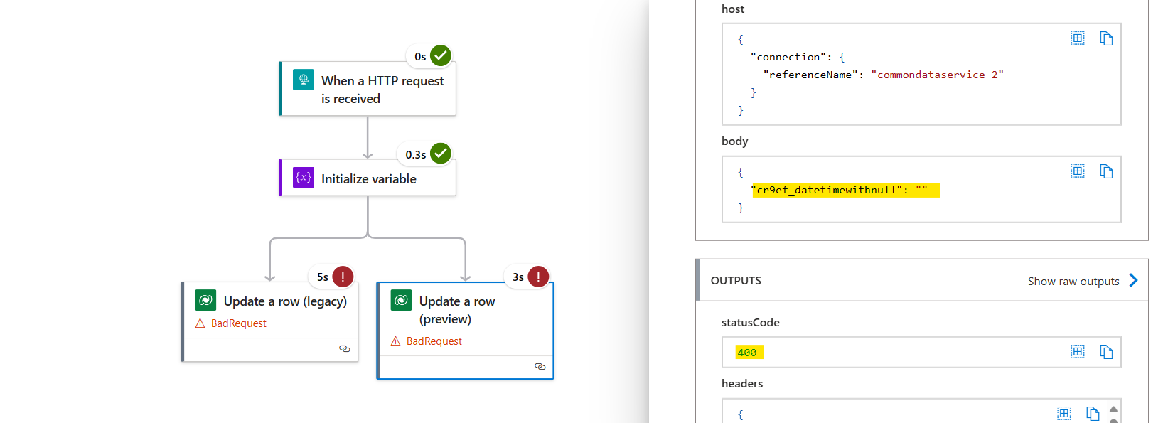 Null Token Input Getting Converted To String Literal · Issue 3433 · Azure Logicappsux · Github