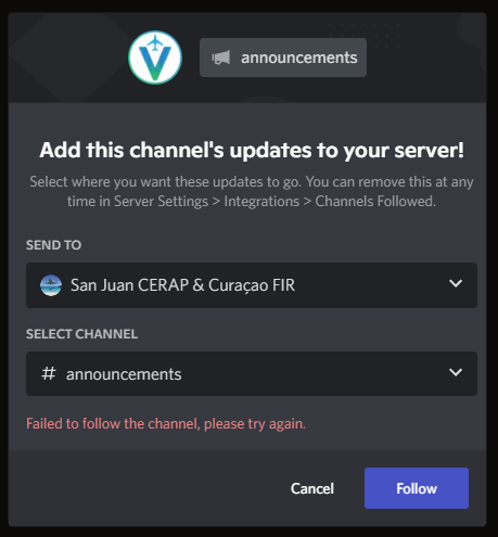 Unable to follow channels from servers with the word "Discord" in their name · Issue #5482 ...