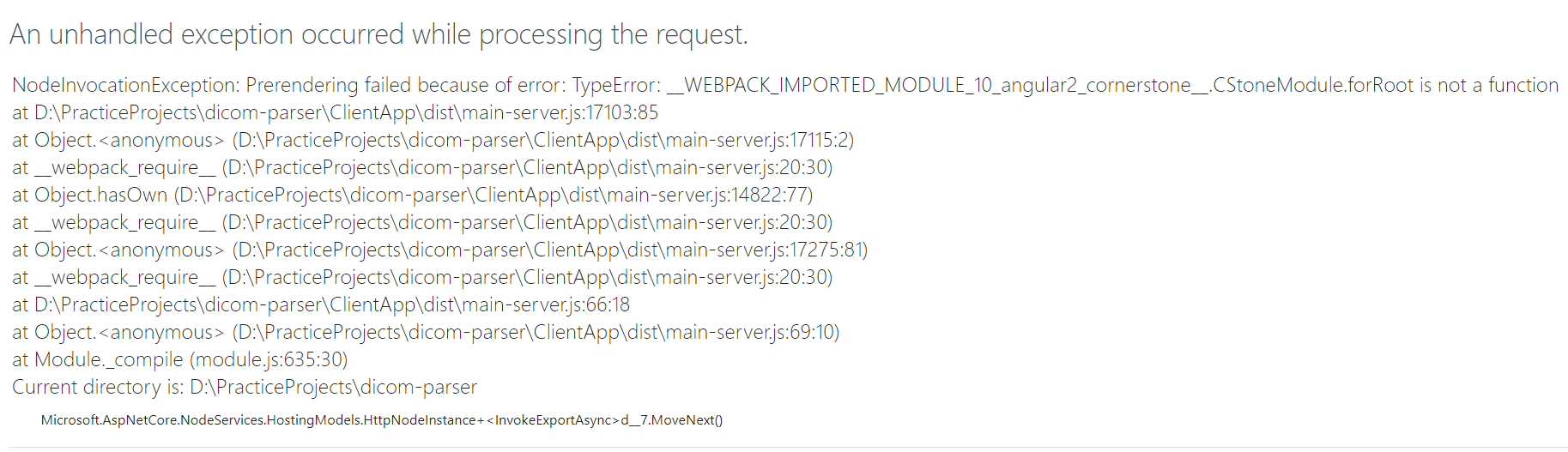 Unable to Implement in angular 2 application · Issue #194 · cornerstonejs/cornerstone · GitHub
