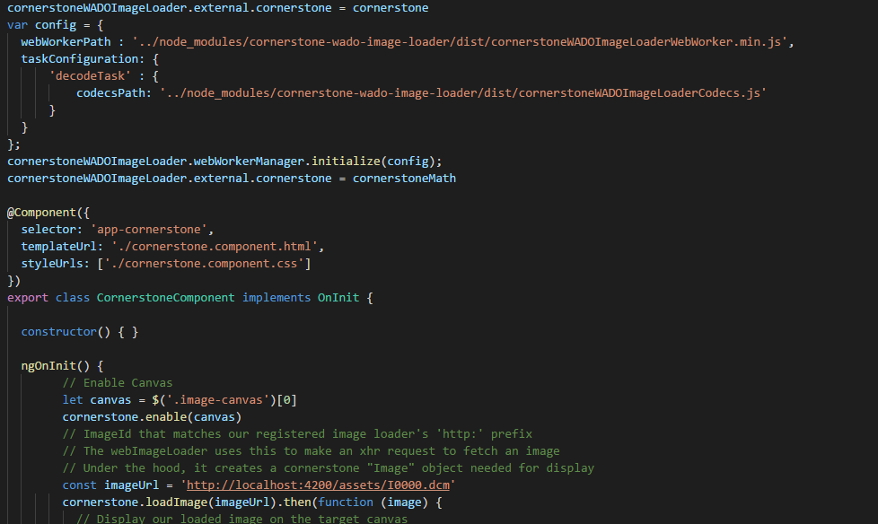 Unable to Implement in angular 2 application · Issue #194 · cornerstonejs/cornerstone · GitHub