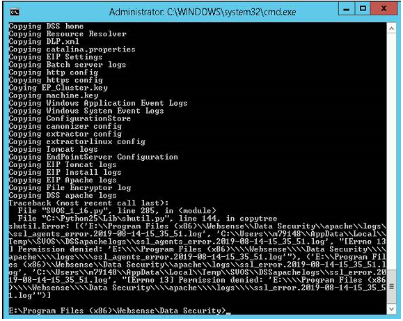 shutil.copytree permission denied [Errno 13] on DSS Apache logs · Issue ...