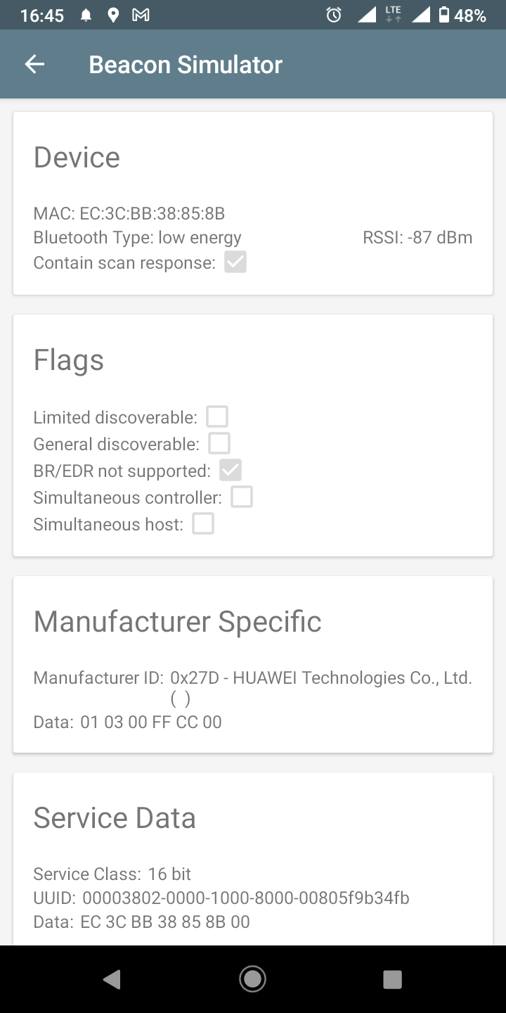 BLE SCAN do not show UUID · arendst Tasmota · Discussion #16234 · GitHub