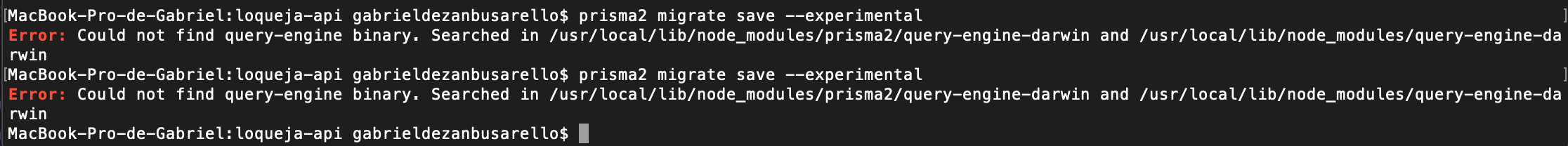 Error on migrate up a migration · Issue #277 · prisma/migrate · GitHub