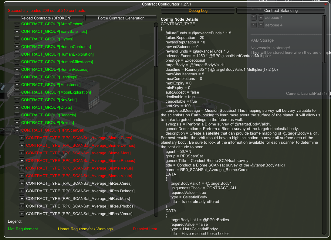Average Biome Scan Contract Not Working · Issue 1095 · Ksp Rorp 1 · Github 