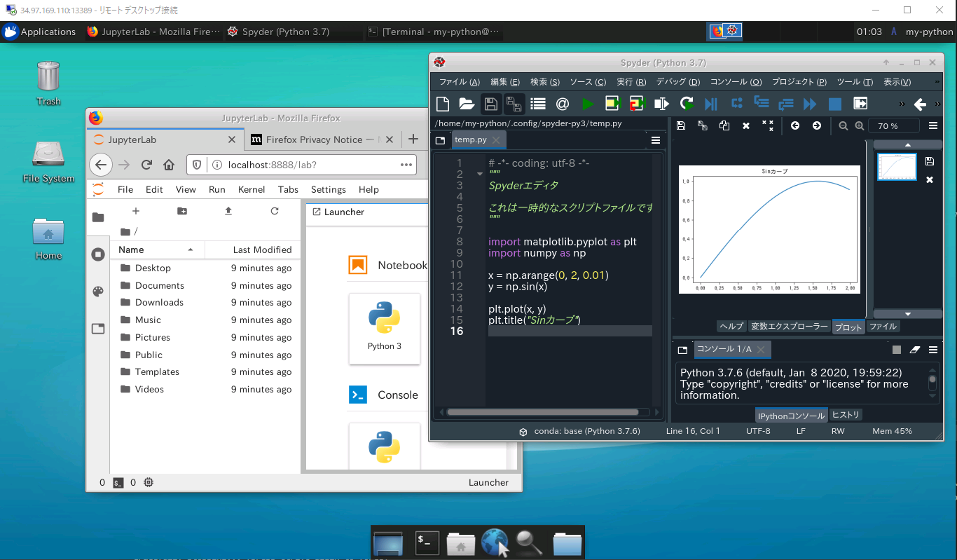 GitHub - Rosyuku/mydevenv_python: Docker Containerを用いたPythonの開発環境
