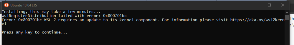 WSL Kernel update installer doesn't recognize WSL installation · Issue #5390 · microsoft/WSL ...