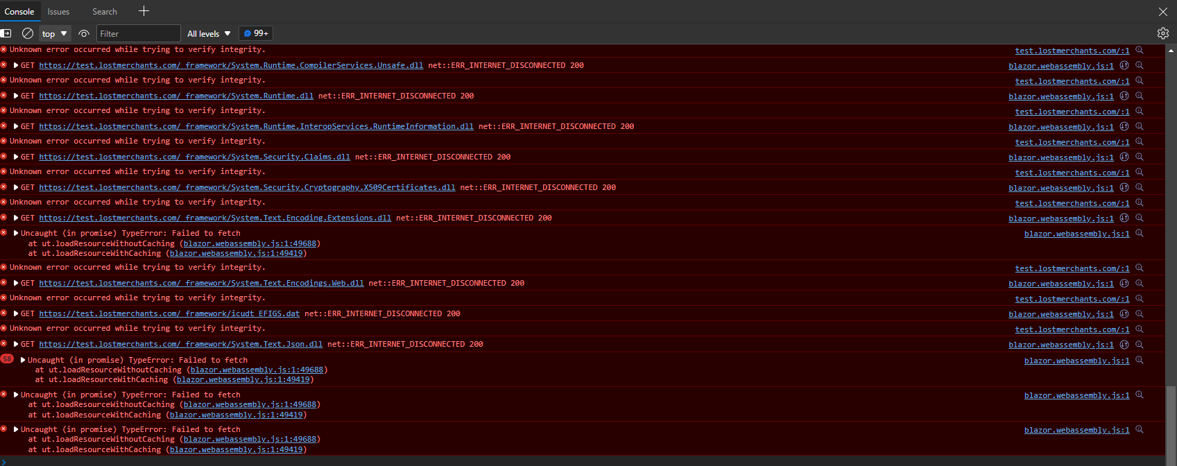 Connection Issue · Issue #21 · Xeio/WanderLost · GitHub