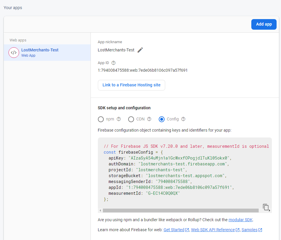 Need help on `FirebaseSecretFile`, Firebase not config · Issue #99 · Xeio/WanderLost · GitHub