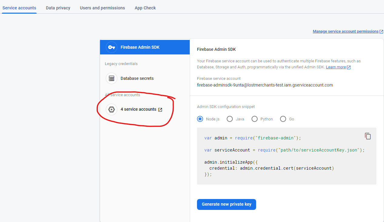 Need help on `FirebaseSecretFile`, Firebase not config · Issue #99 · Xeio/WanderLost · GitHub