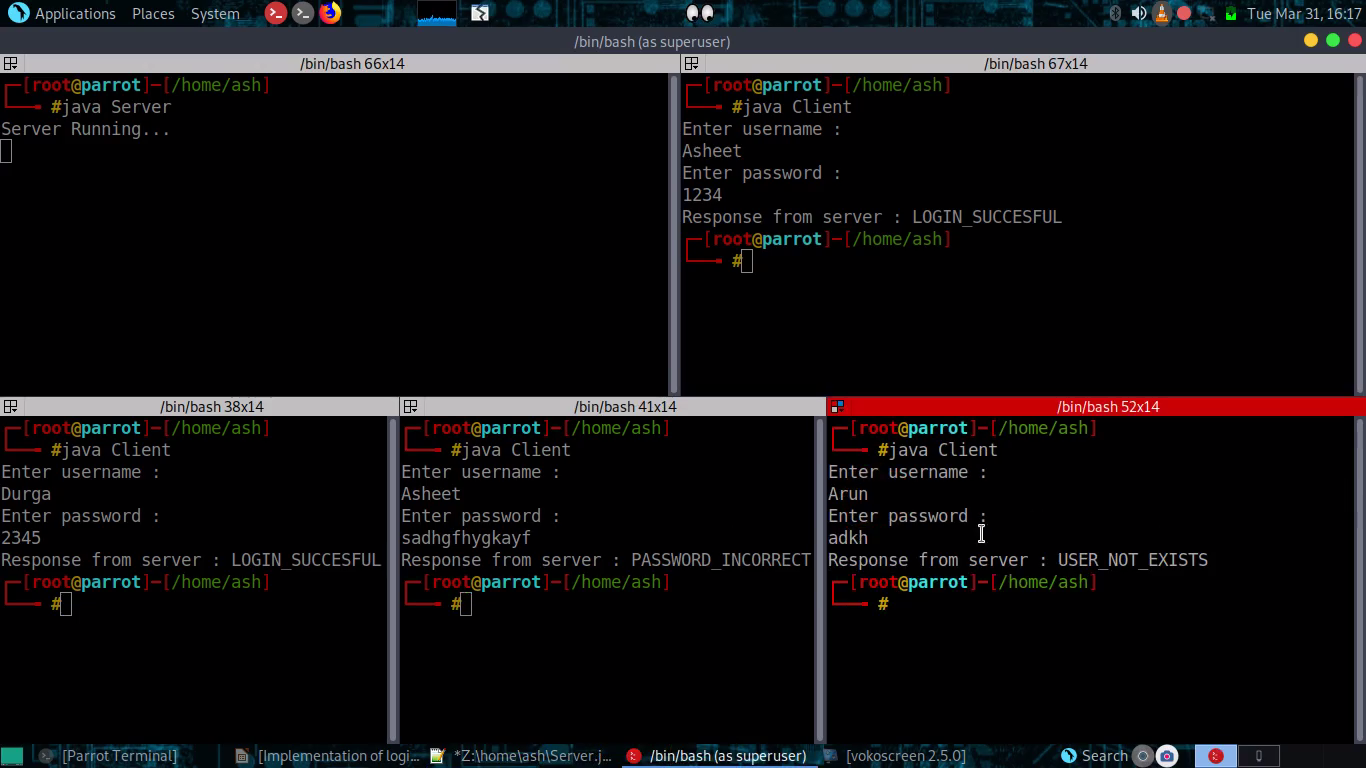 GitHub - ashAKT/RMI_login_module: Implement a a simple login module ...