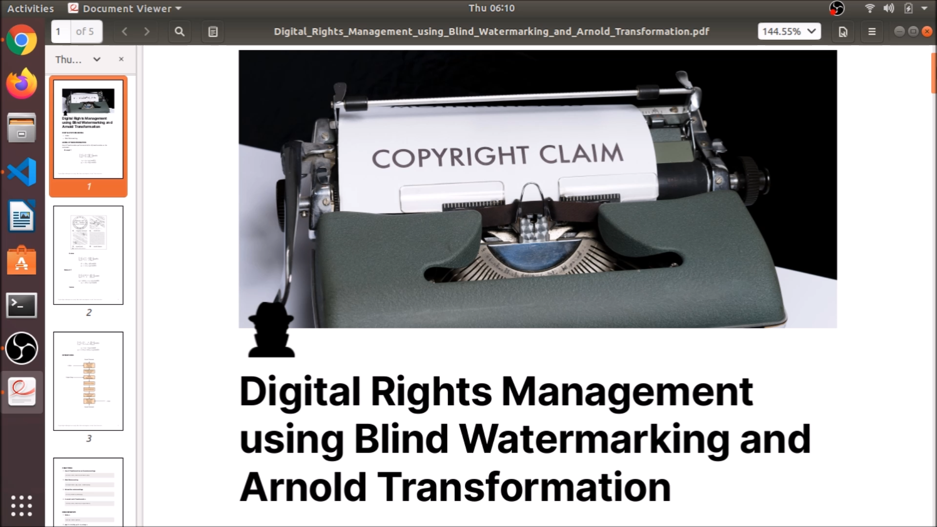 GitHub - ashAKT/Secure_blind_watermarking_using_arnold_transform