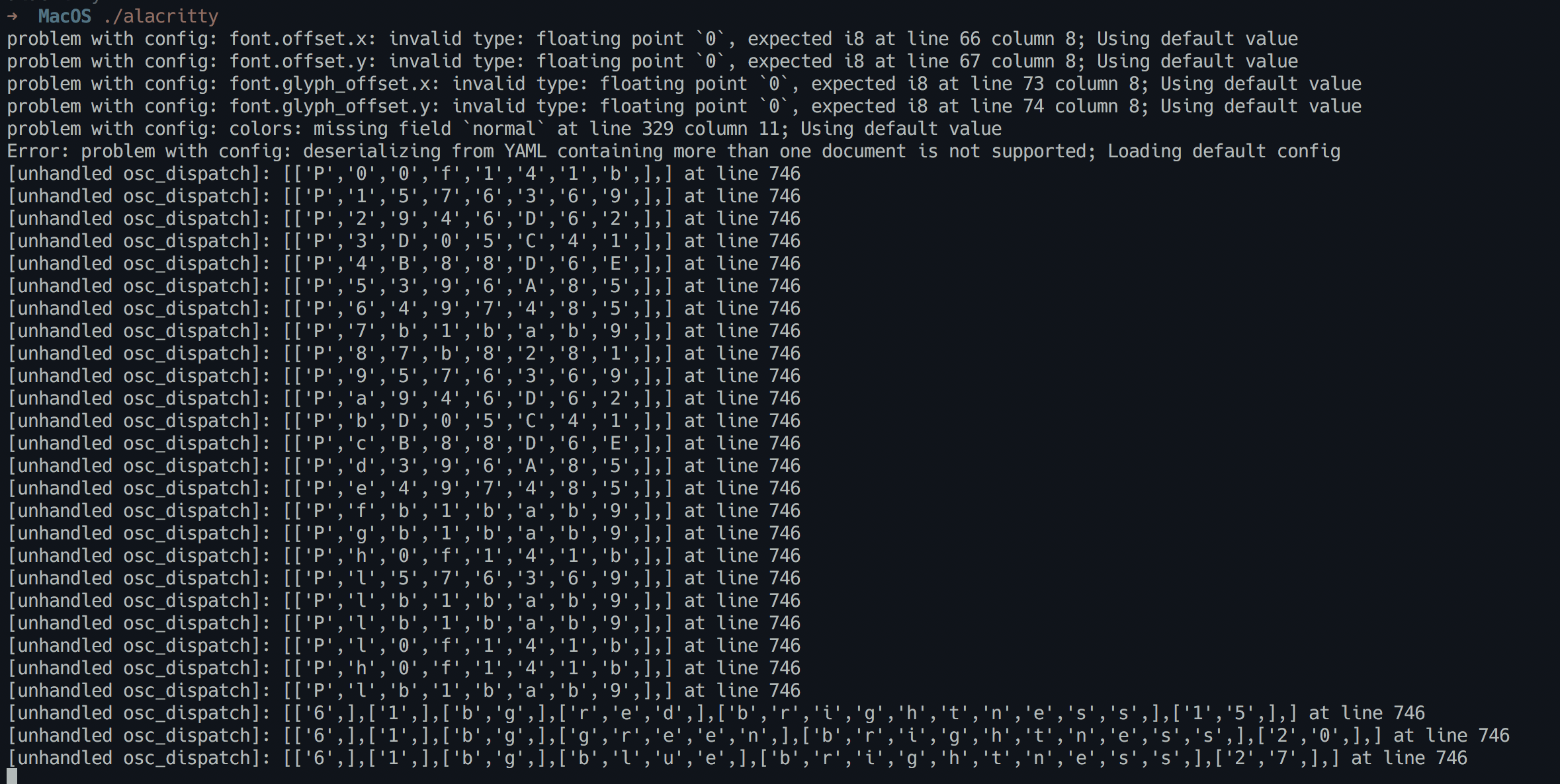 Pywal doesn't work with Alacritty · Issue #1206 · alacritty/alacritty · GitHub