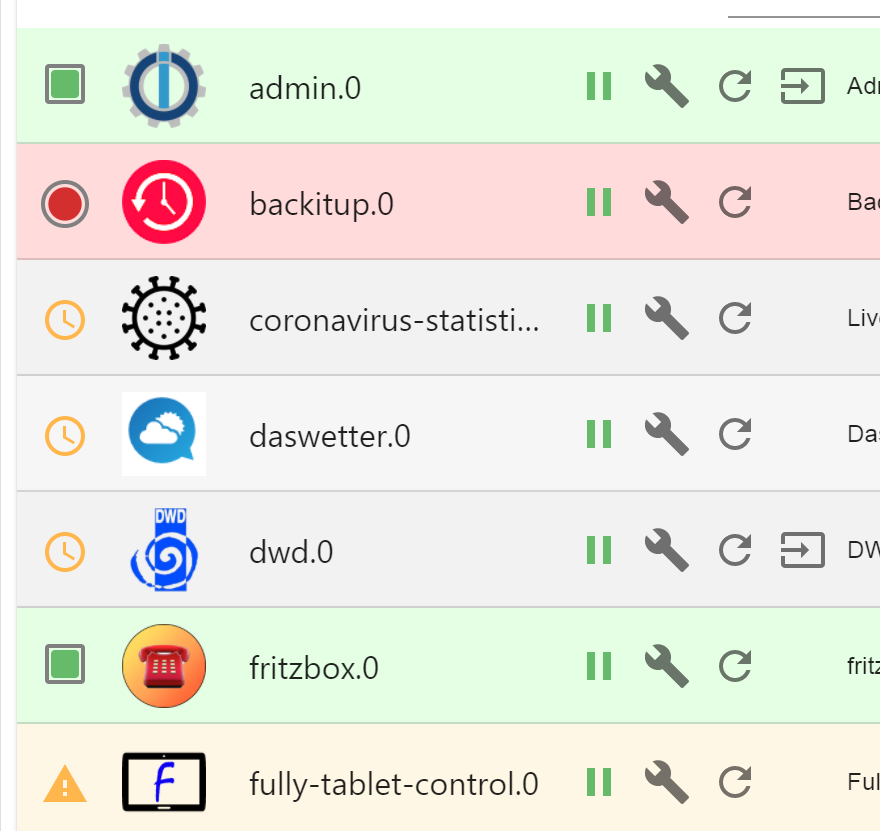 Feature Request: iobroker Admin "Instanzen" for colorblinds · Issue #834 · ioBroker/ioBroker ...