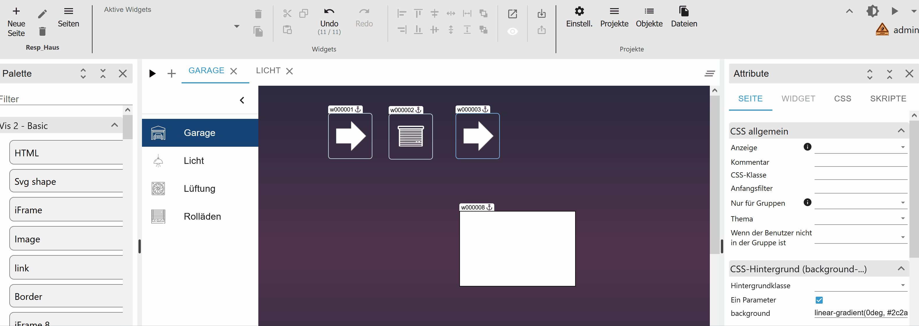 Existing or new added widgets can not be selected · Issue #667 · ioBroker/ioBroker.vis · GitHub