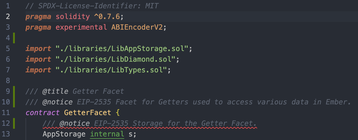 @notice tag used identically, producing errors arbitrarily · Issue #12524 · ethereum/solidity ...