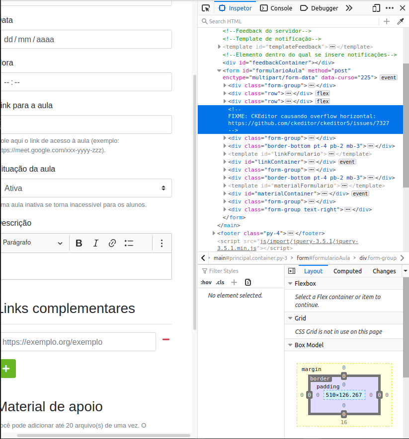 Tooltips / floating windows cause horizontal scrollbar on desktop at small sizes · Issue #7327 ...
