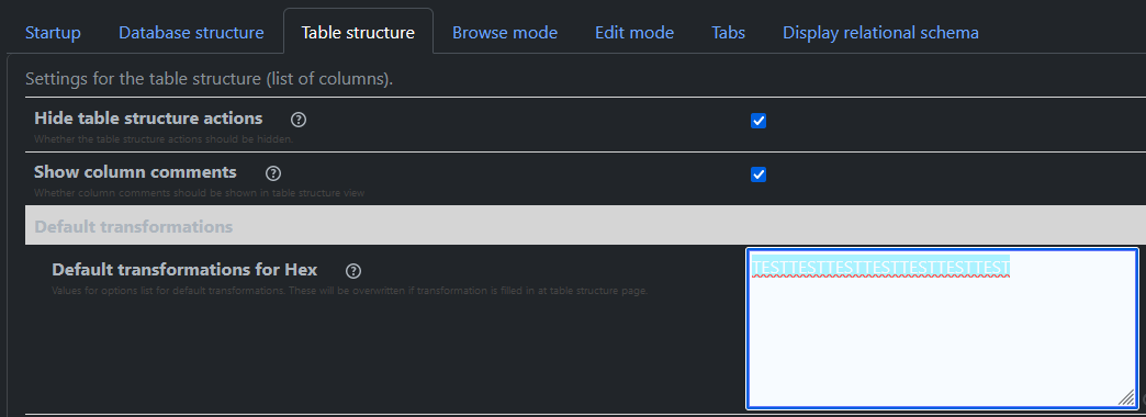 Bootstrap dark theme issues · Issue #18368 · phpmyadmin/phpmyadmin · GitHub