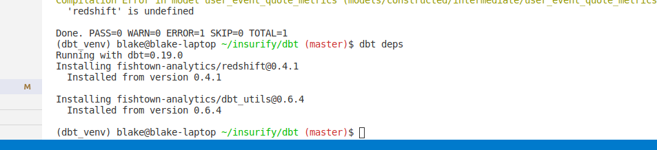 DBT Deps Does not Install Redshift Package · Issue #3175 · dbt-labs/dbt-core · GitHub