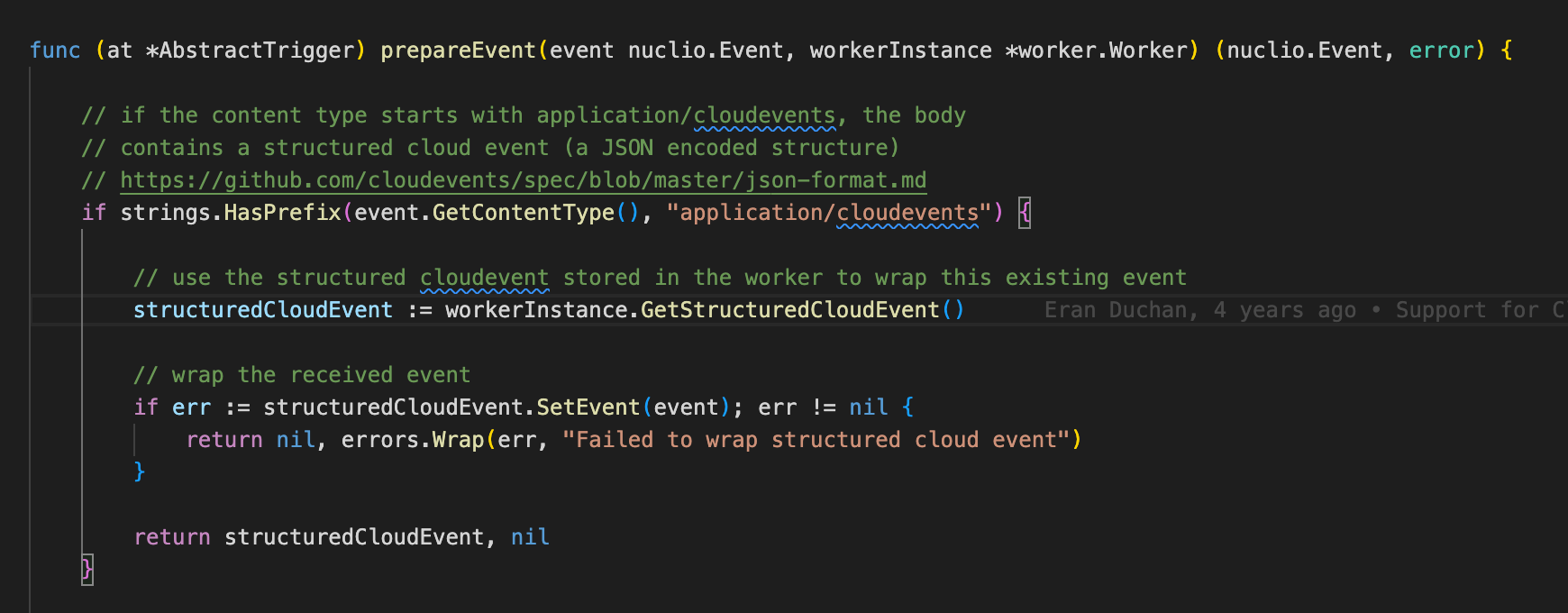 Feature Have A Plan To Support Cloudevent Native Struct · Issue 2594 · Nuclionuclio · Github