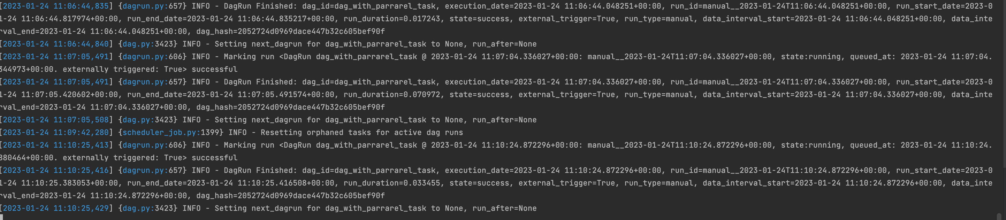 Dag runs for dag with dynamic tasks marked completed with empty task details · Issue #29129 ...