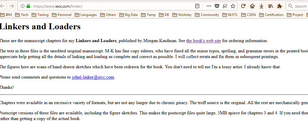 “Linkers and Loaders” contains only dead links · Issue #3091 · EbookFoundation/free-programming ...