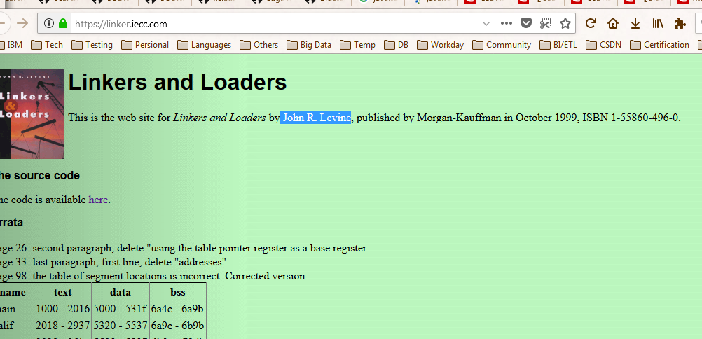 “Linkers and Loaders” contains only dead links · Issue #3091 · EbookFoundation/free-programming ...