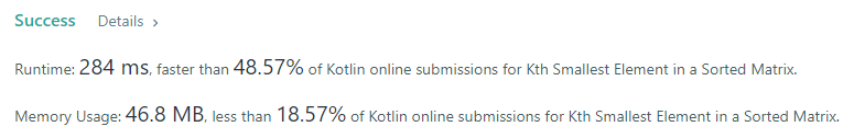 378. Kth Smallest Element in a Sorted Matrix · Issue #291 · antop-dev ...