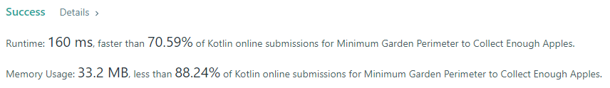 1954. Minimum Garden Perimeter to Collect Enough Apples · Issue #323 · antop-dev/algorithm · GitHub