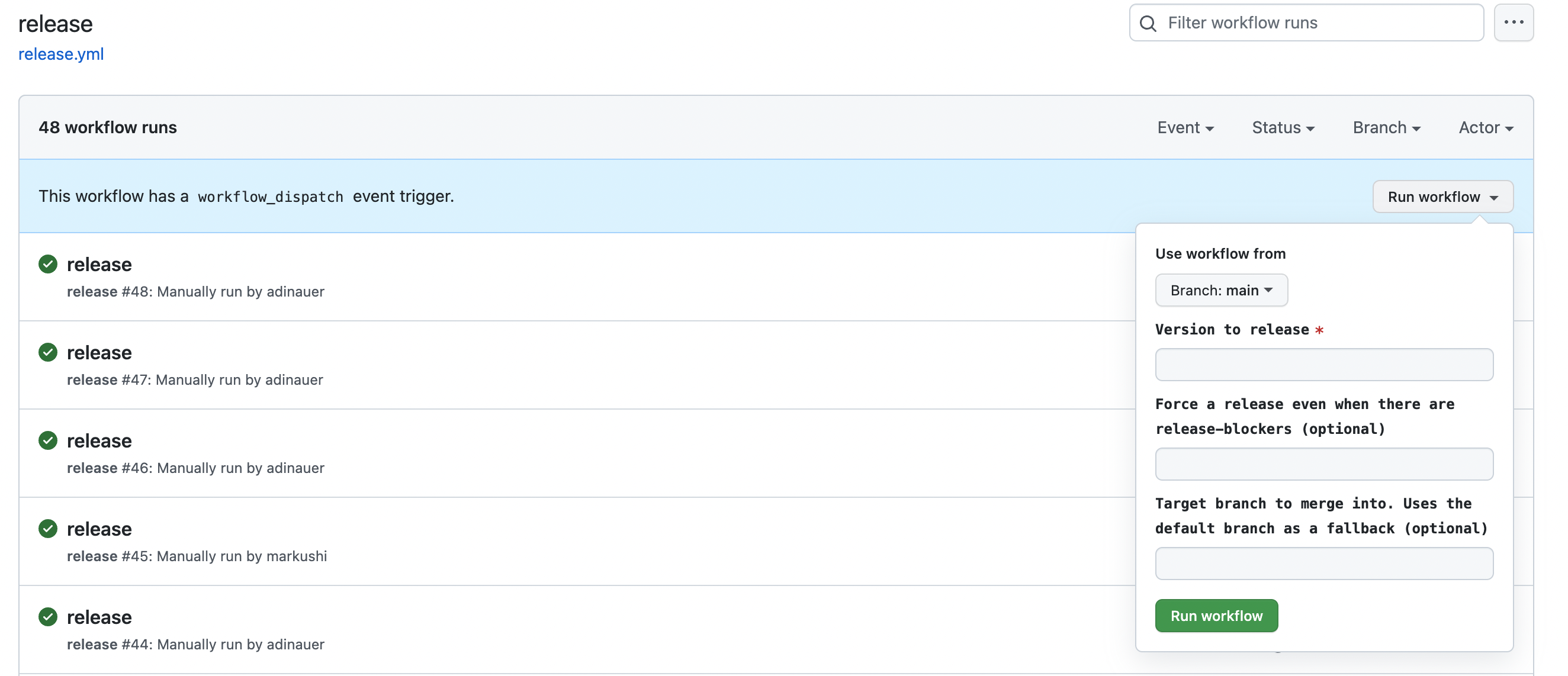 Check if merge target exists before performing release · Issue #30 · getsentry/action-prepare ...
