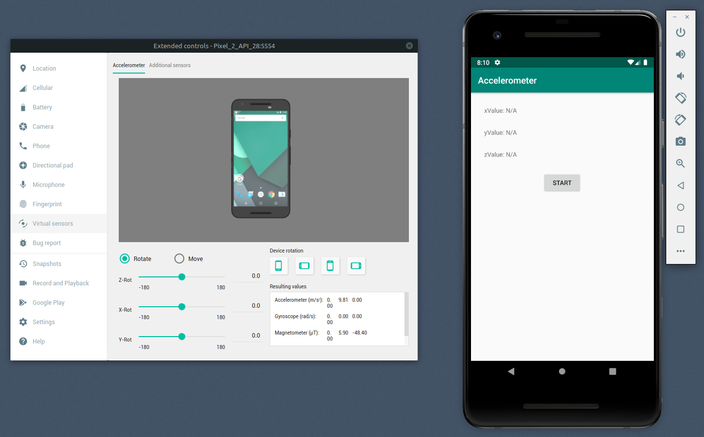 GitHub - chamathns/mc-sensor-app
