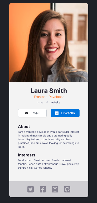 GitHub - ostapyshyn/Digital-business-card-in-React