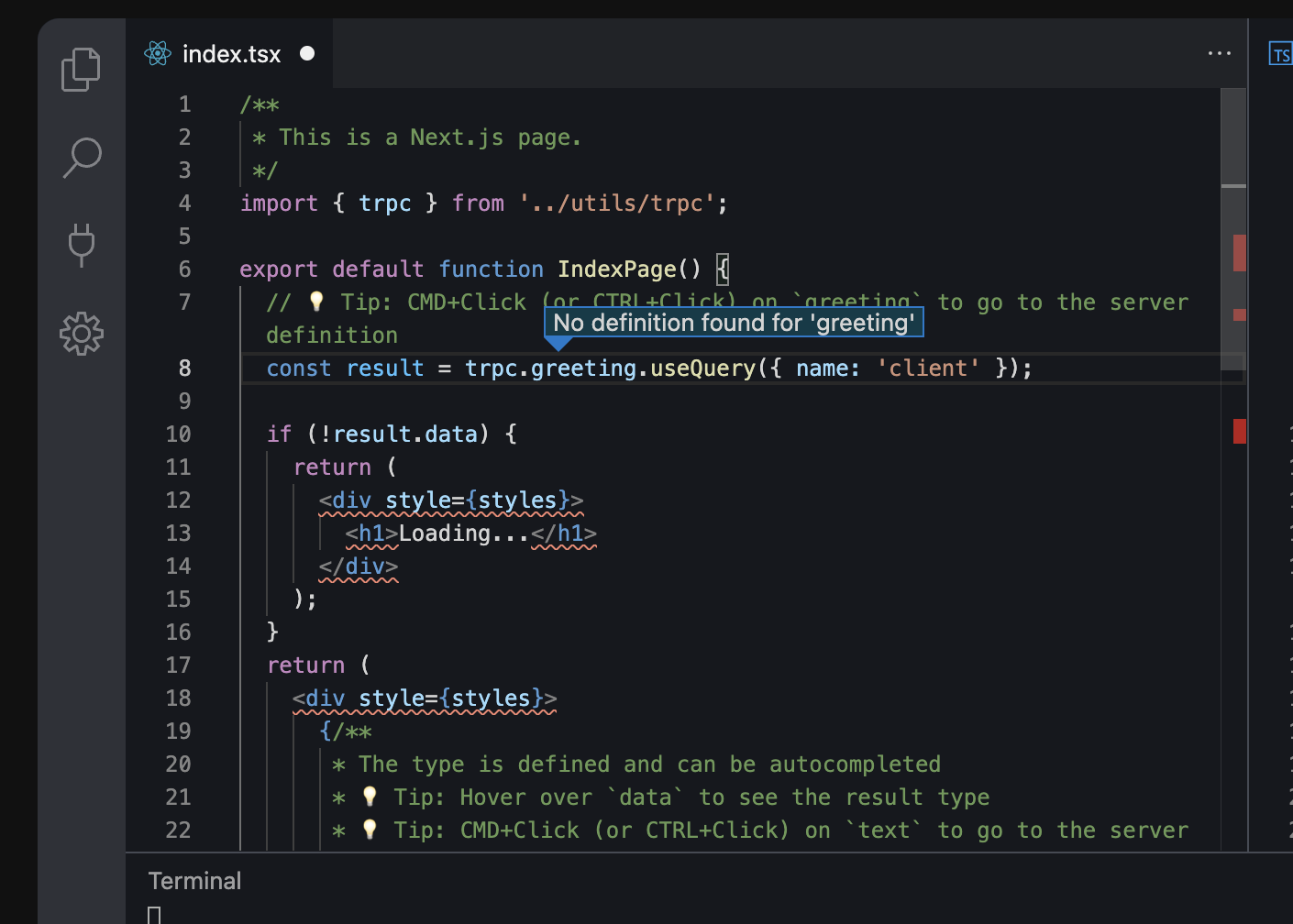 bug: main page in site trpc.io · Issue #2951 · trpc/trpc · GitHub