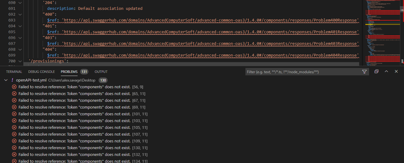 Errors on latest version using externally references components · Issue ...