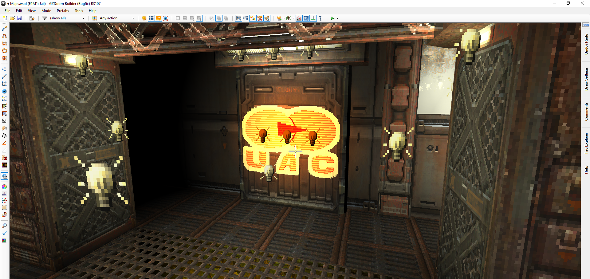 Incorrect rendering of mid textures without background · Issue #318 · UltimateDoomBuilder ...