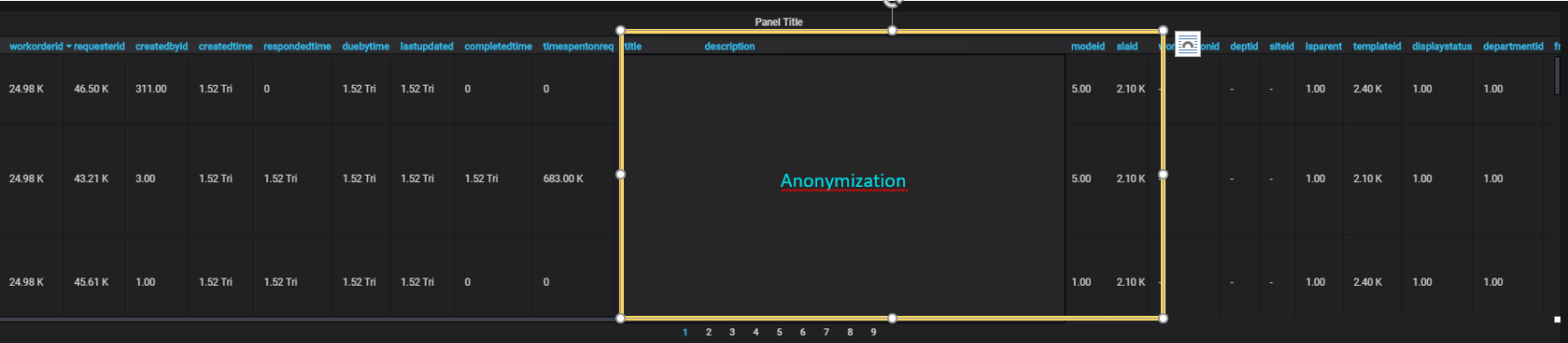 Tables: titles don't scroll with the content · Issue #11762 · grafana/grafana · GitHub